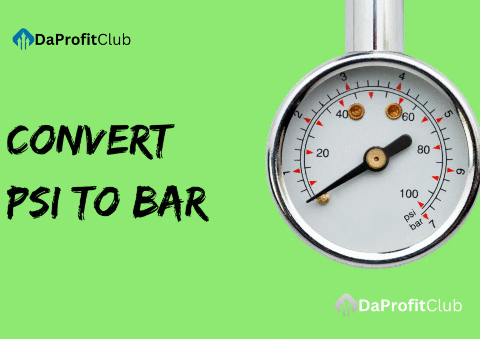 Psi to bar - DaProfitClub